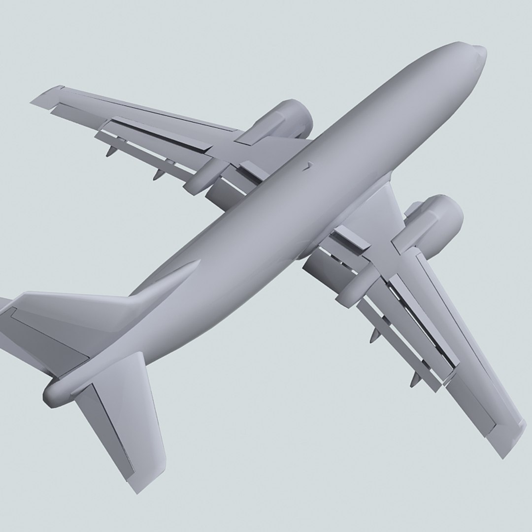 3d boeing 737 500 - model