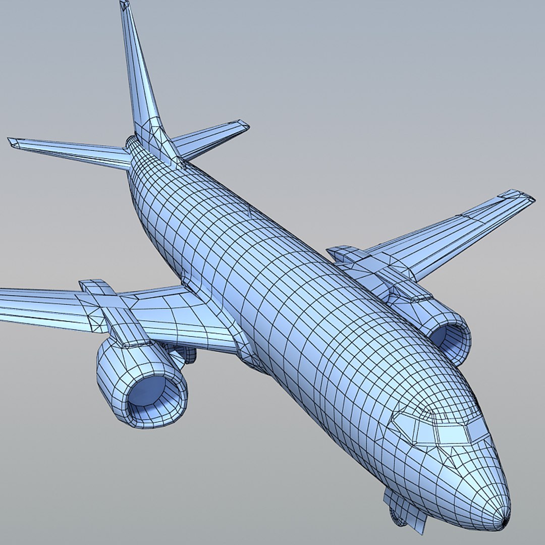 3d boeing 737 500 - model