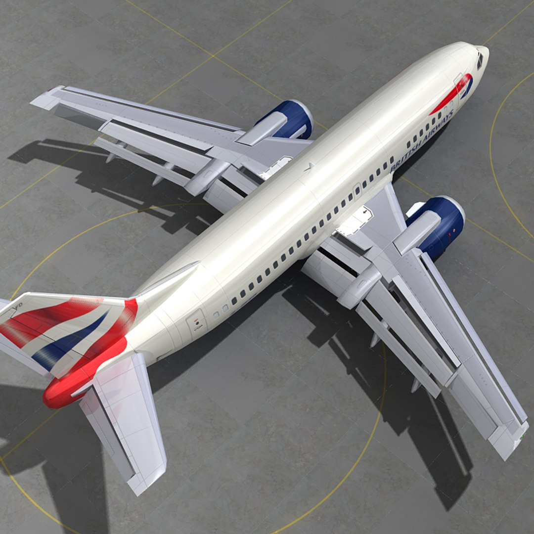 3d boeing 737 500 - model