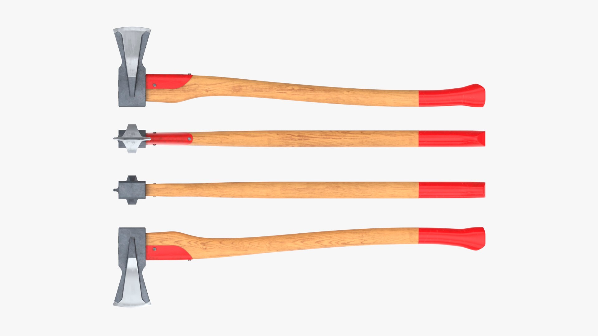 3D Log Splitting Maul Axe - TurboSquid 2191833