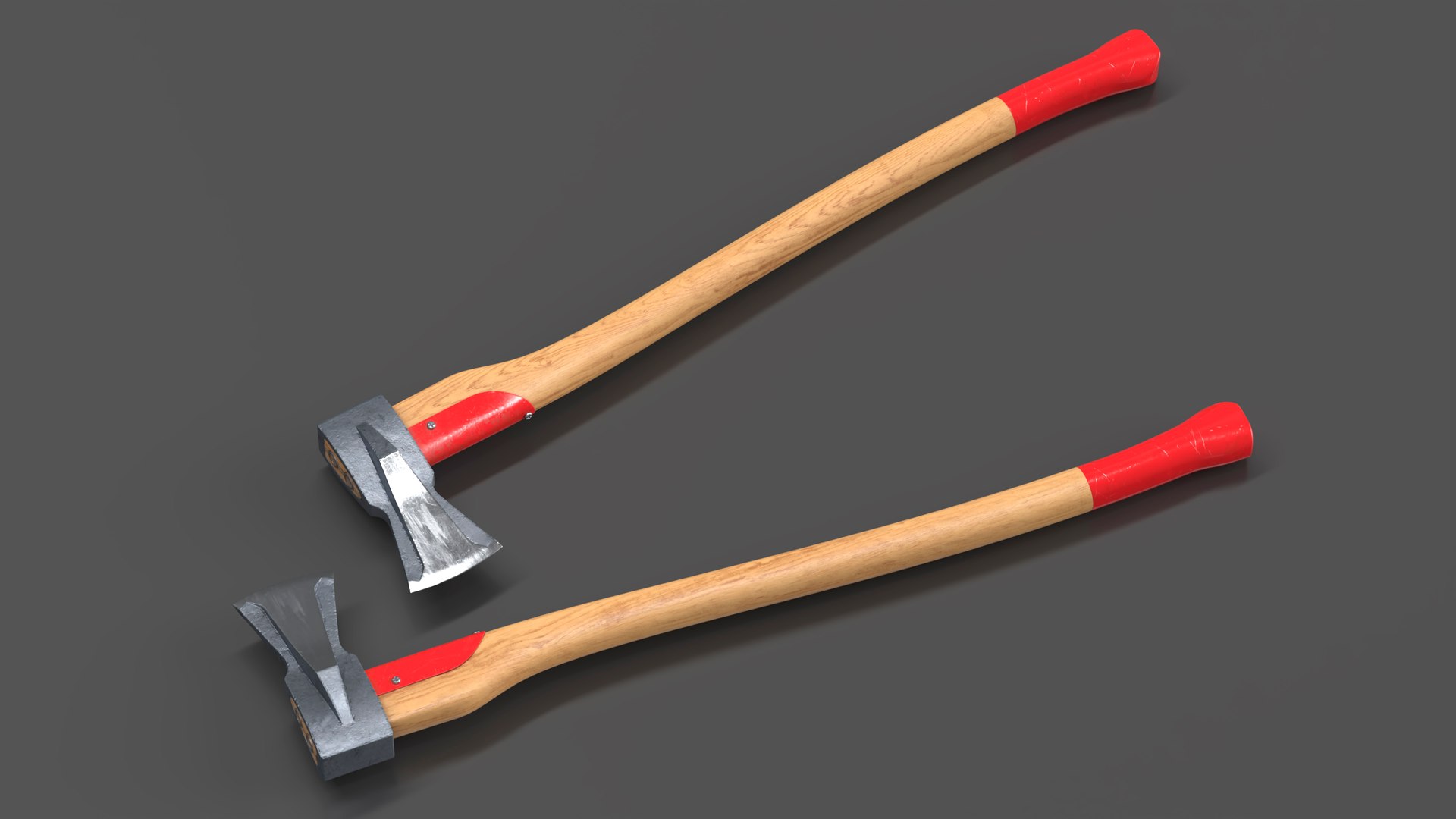 3D Log Splitting Maul Axe - TurboSquid 2191833