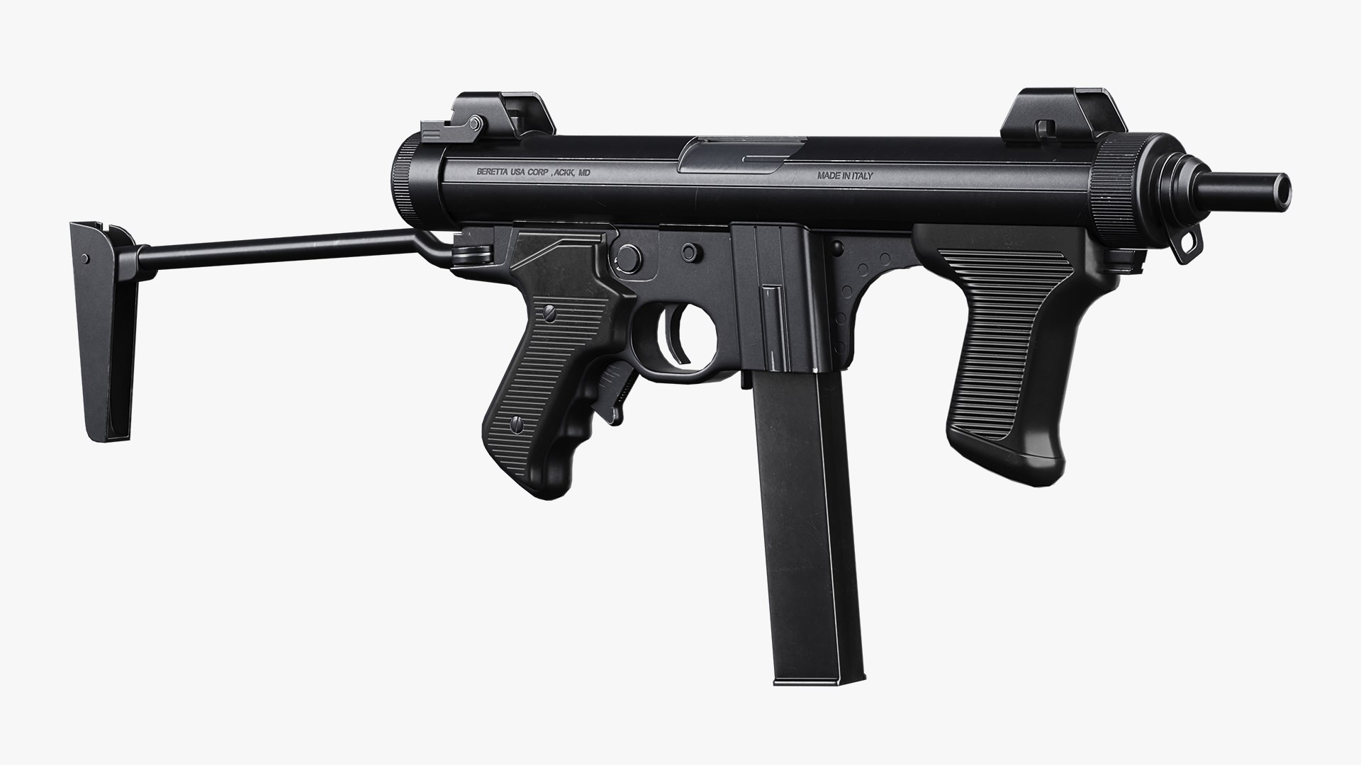 Beretta PM12S 3D Model - TurboSquid 1915438