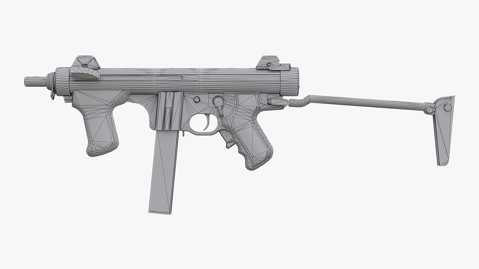 Beretta PM12S 3D Model - TurboSquid 1915438