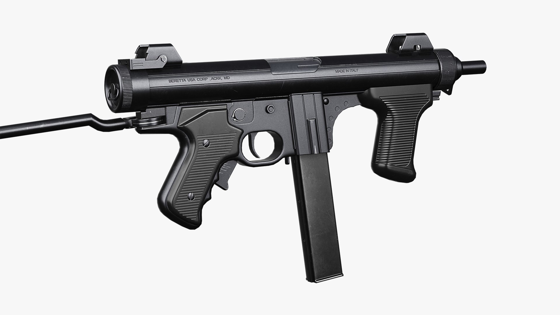 Beretta PM12S 3D Model - TurboSquid 1915438