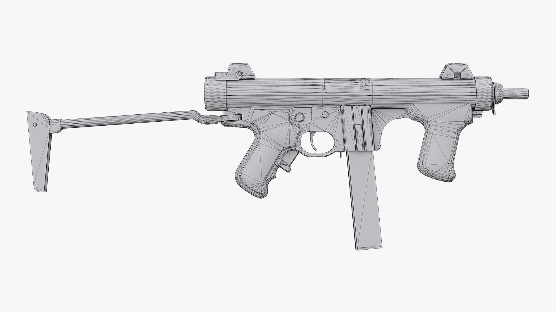 Beretta PM12S 3D Model - TurboSquid 1915438