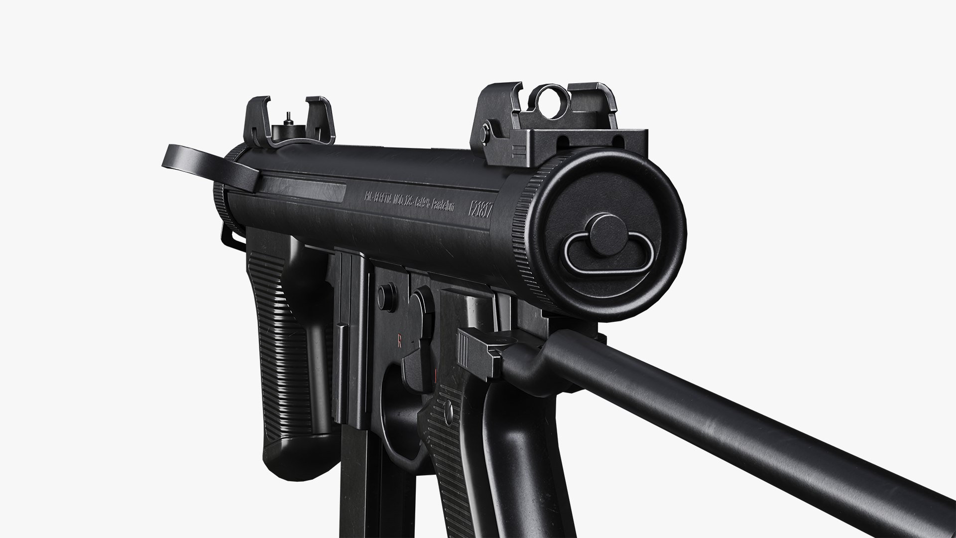 Beretta PM12S 3D Model - TurboSquid 1915438