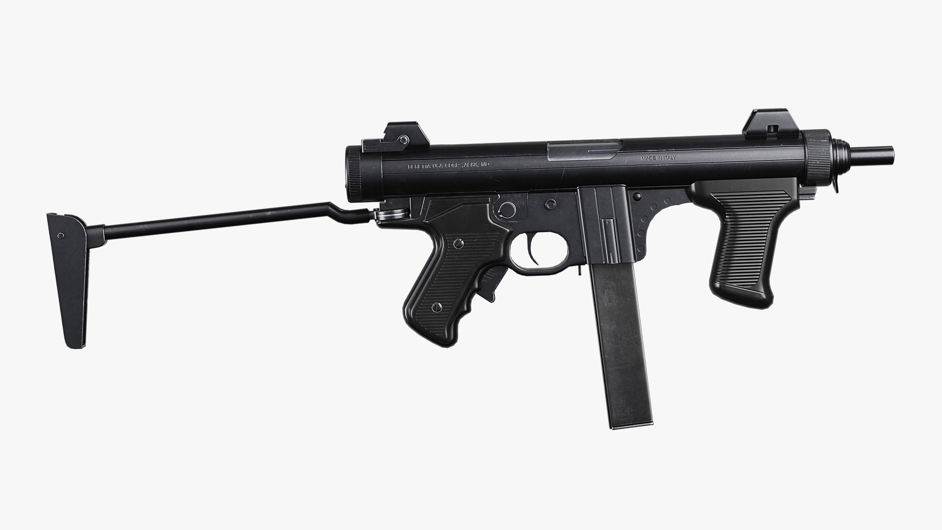 Beretta PM12S 3D Model - TurboSquid 1915438