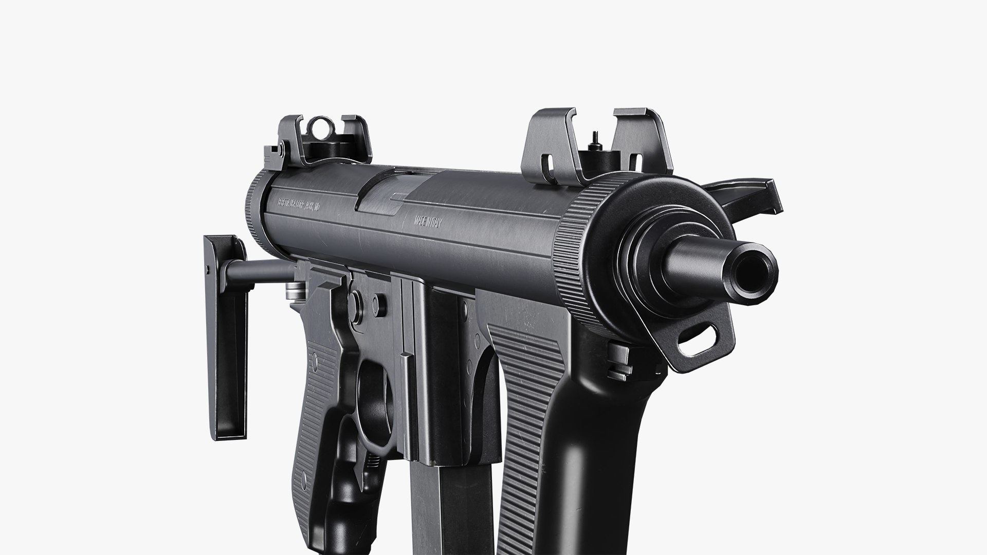 Beretta PM12S 3D Model - TurboSquid 1915438