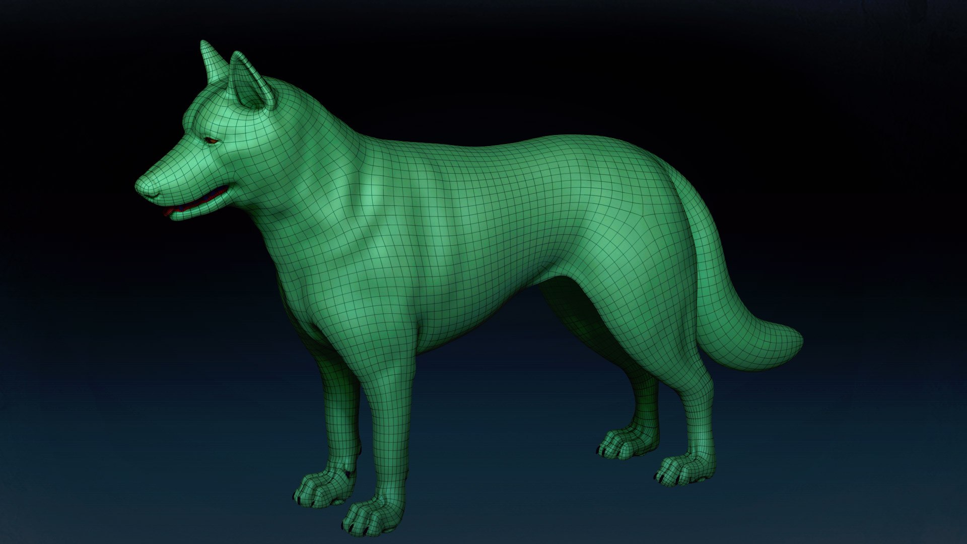 Siberian Husky Base Mesh 3D Model 3D Model - TurboSquid 1863589