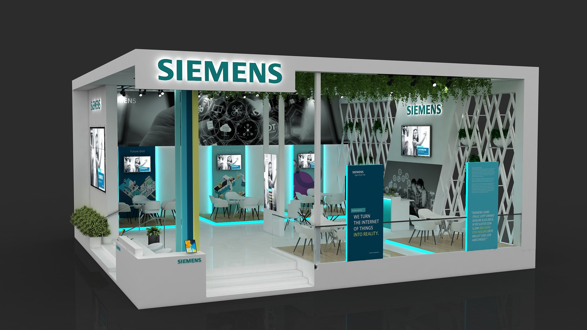 3D EXHIBITION STALL Model - TurboSquid 2192950