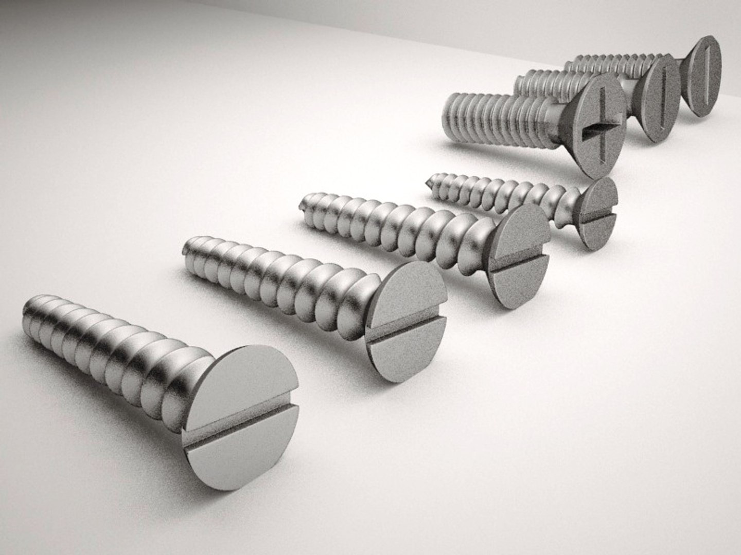 3d Model Screw
