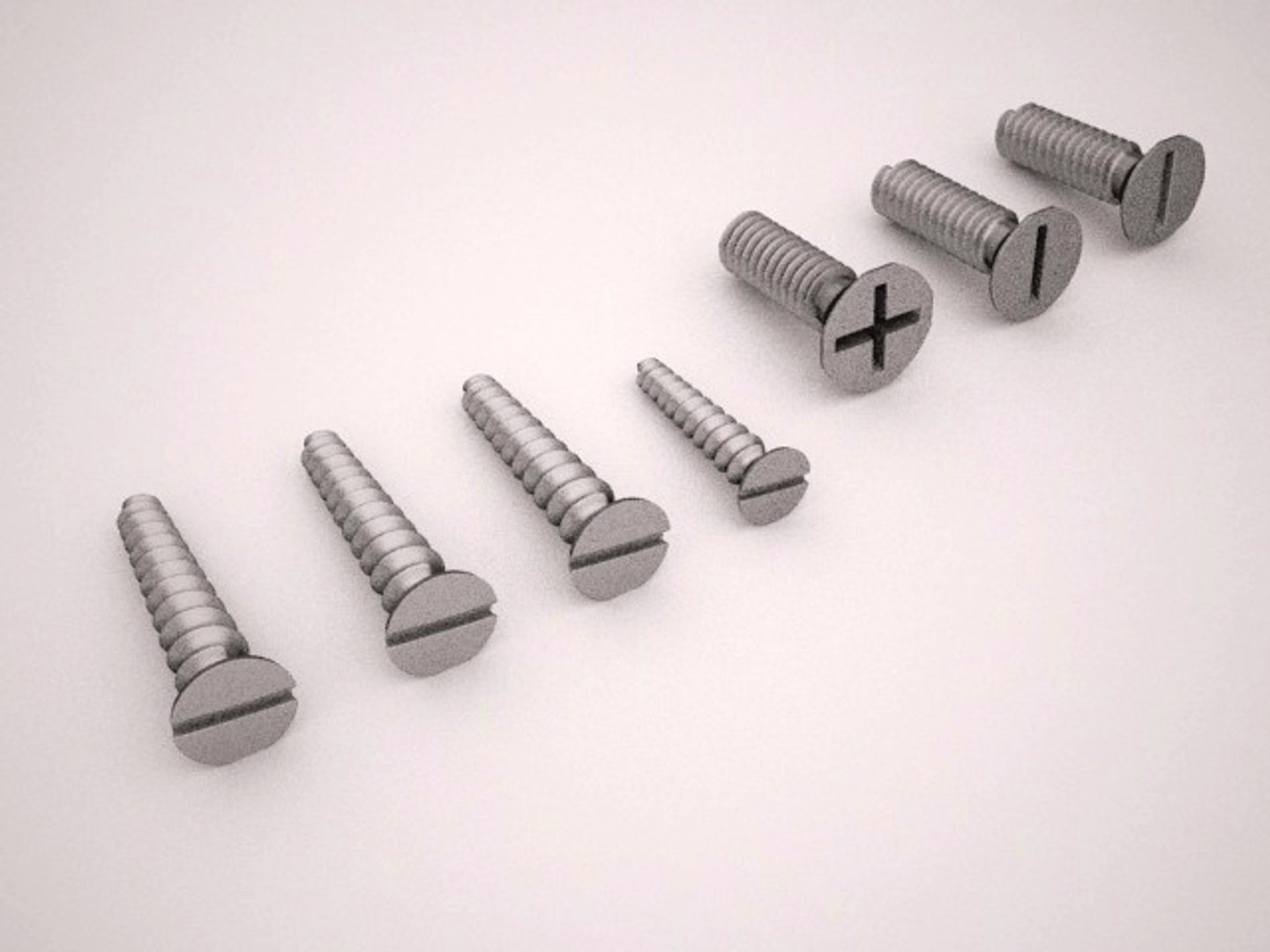 3d Model Screw