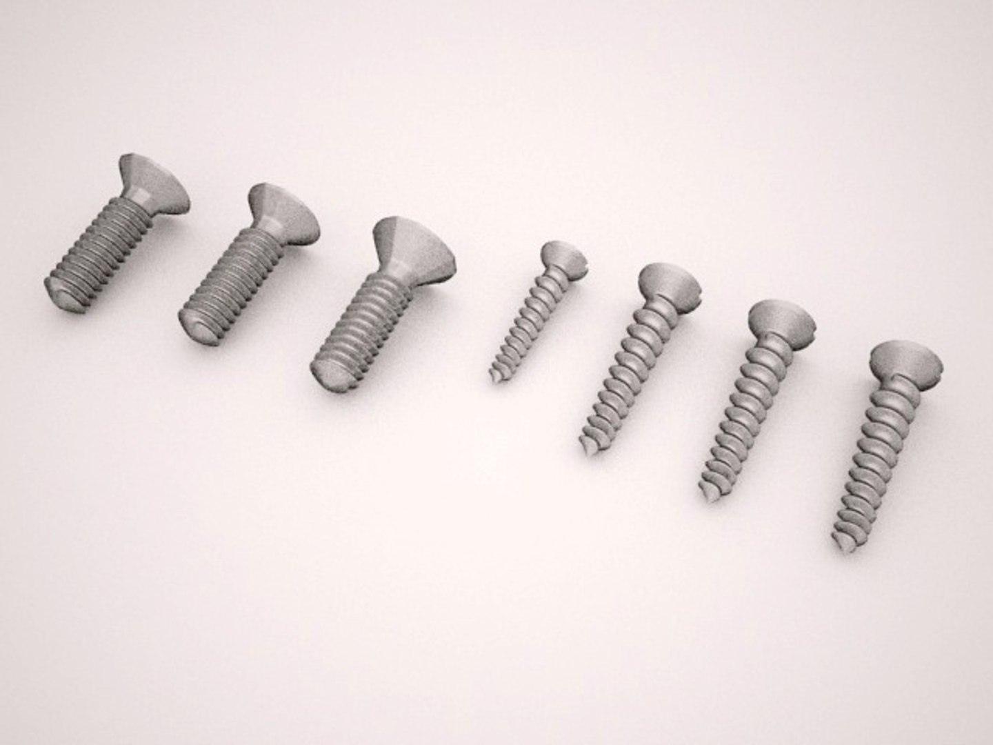 3d Model Screw