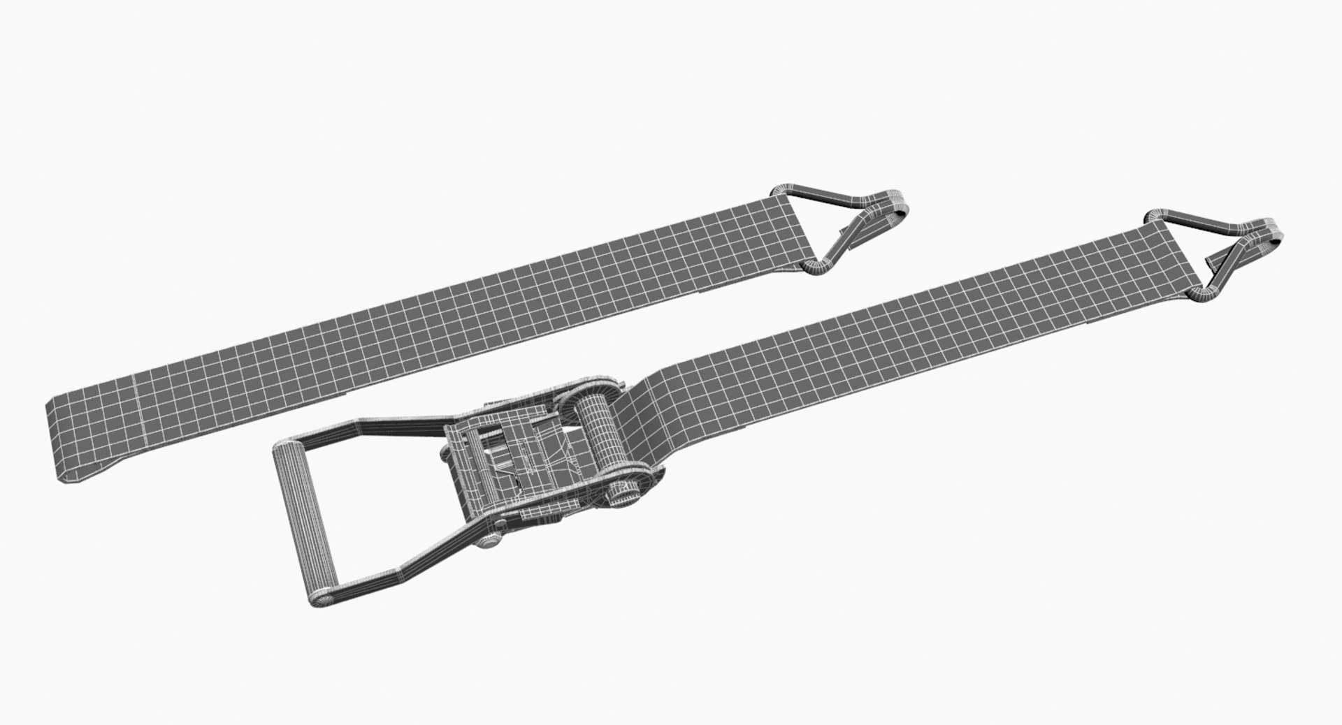 Ratchet Strap V2 3D Model - TurboSquid 1385111