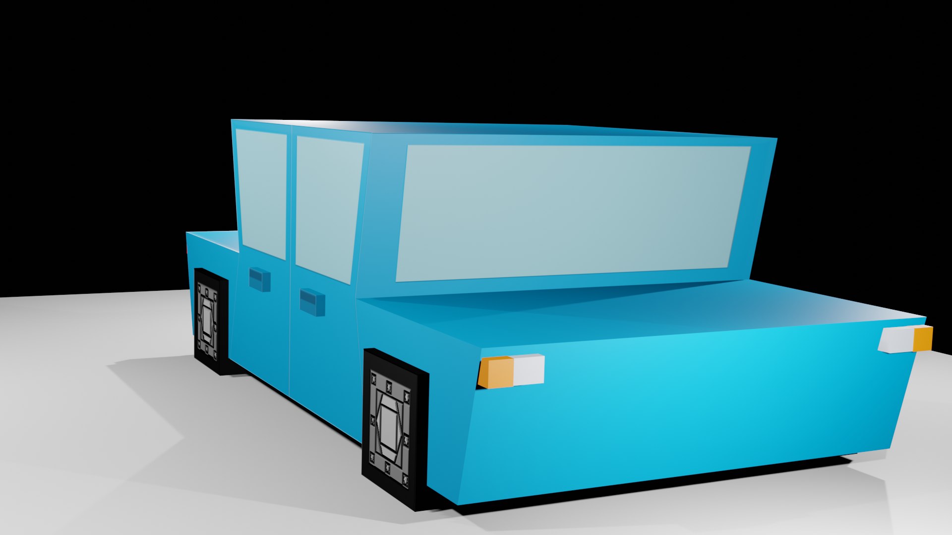 modelo 3d Cartoon car square gratis - TurboSquid 1942936