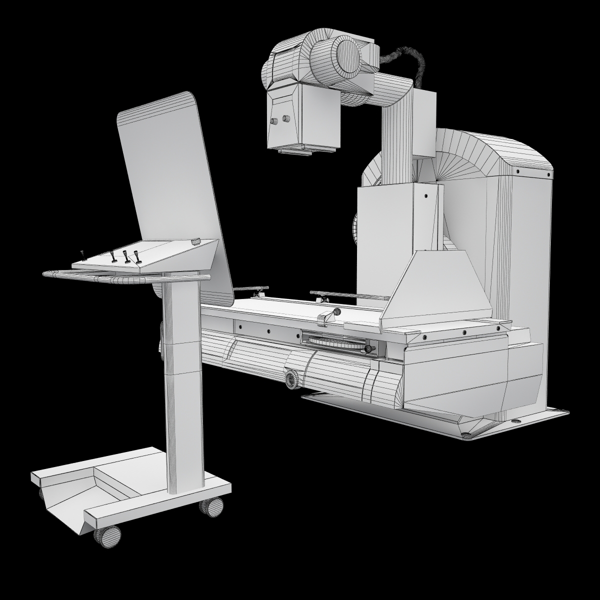 modèle 3D de Système de fluoroscopie Axiom Luminos dRF - TurboSquid 735462