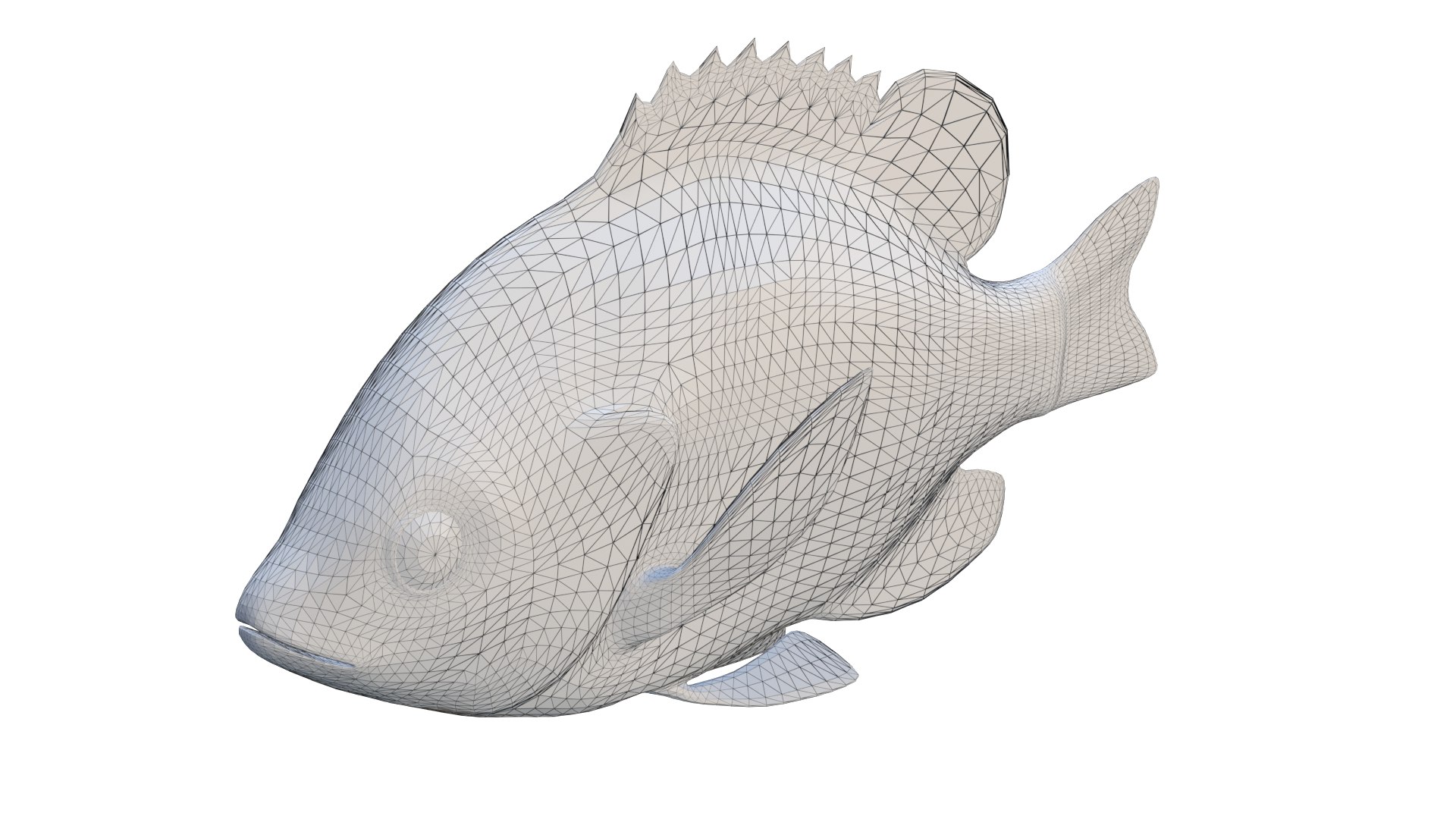 Bluegill Fish 3D Model 3D Model - TurboSquid 2313659