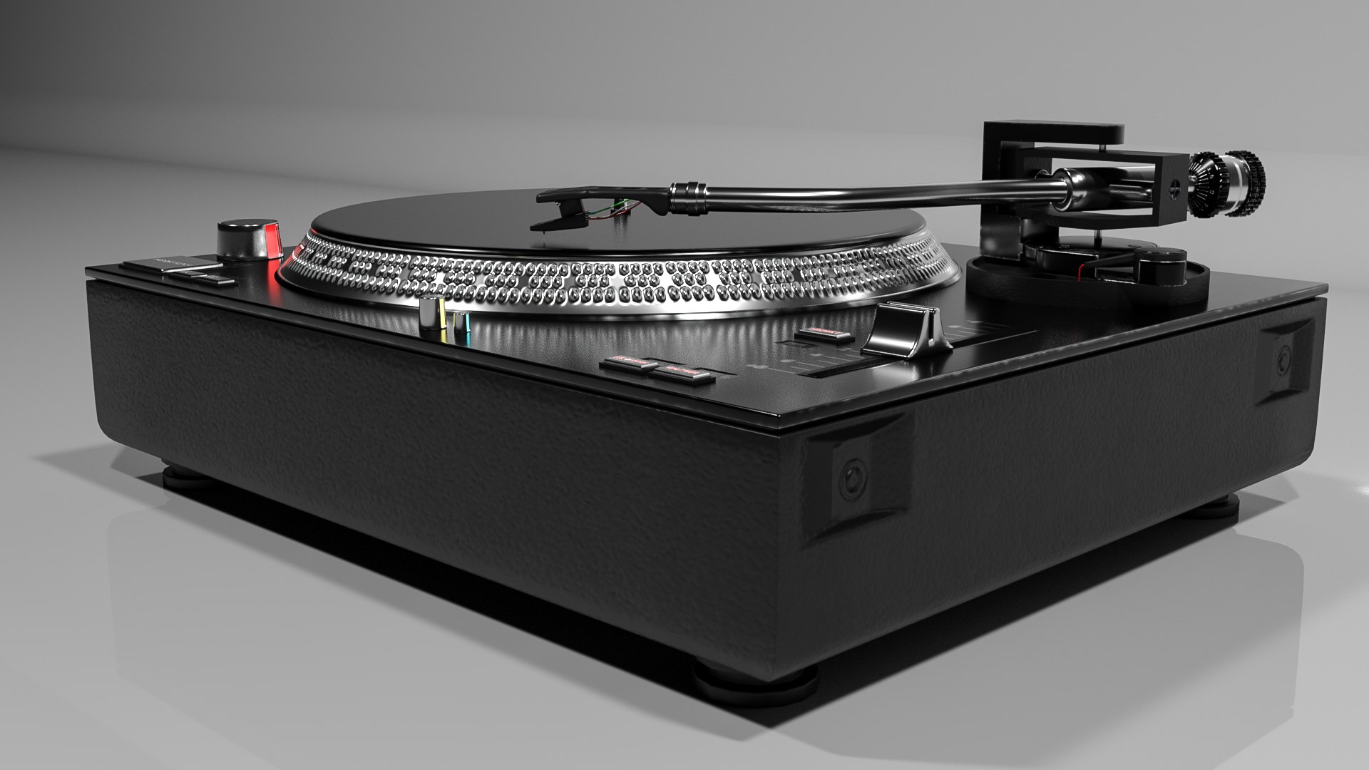 Turntable Vinly Record Player 3D Model - TurboSquid 1723278
