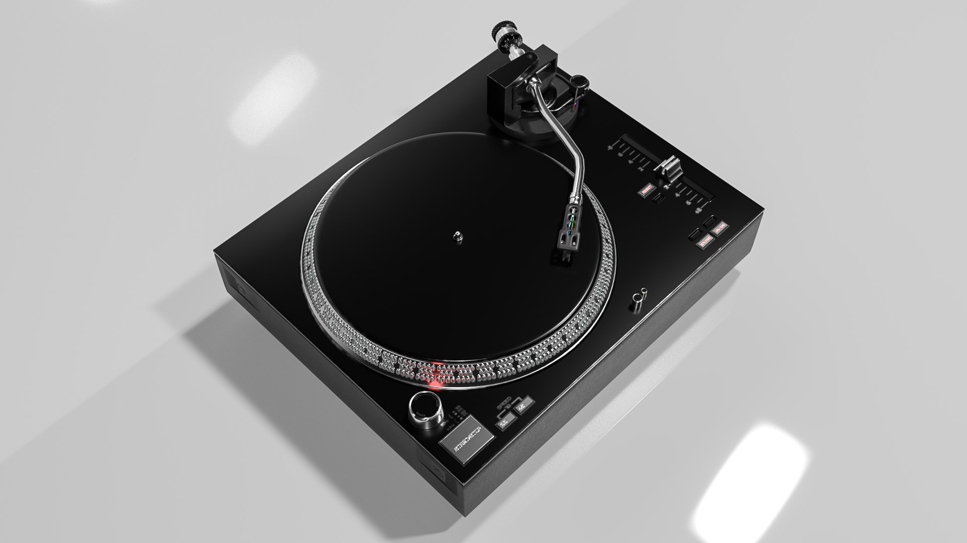 Turntable Vinly Record Player 3D Model - TurboSquid 1723278