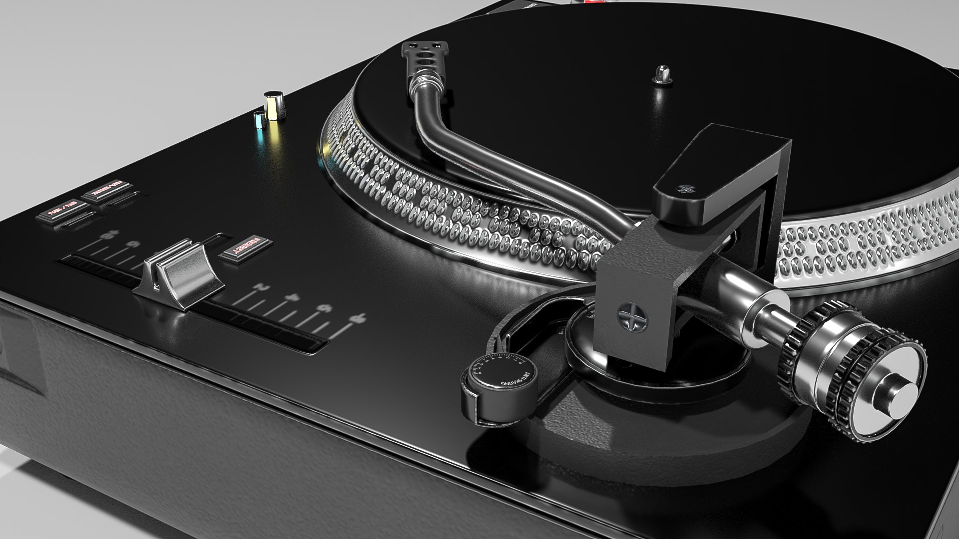 Turntable Vinly Record Player 3D Model - TurboSquid 1723278