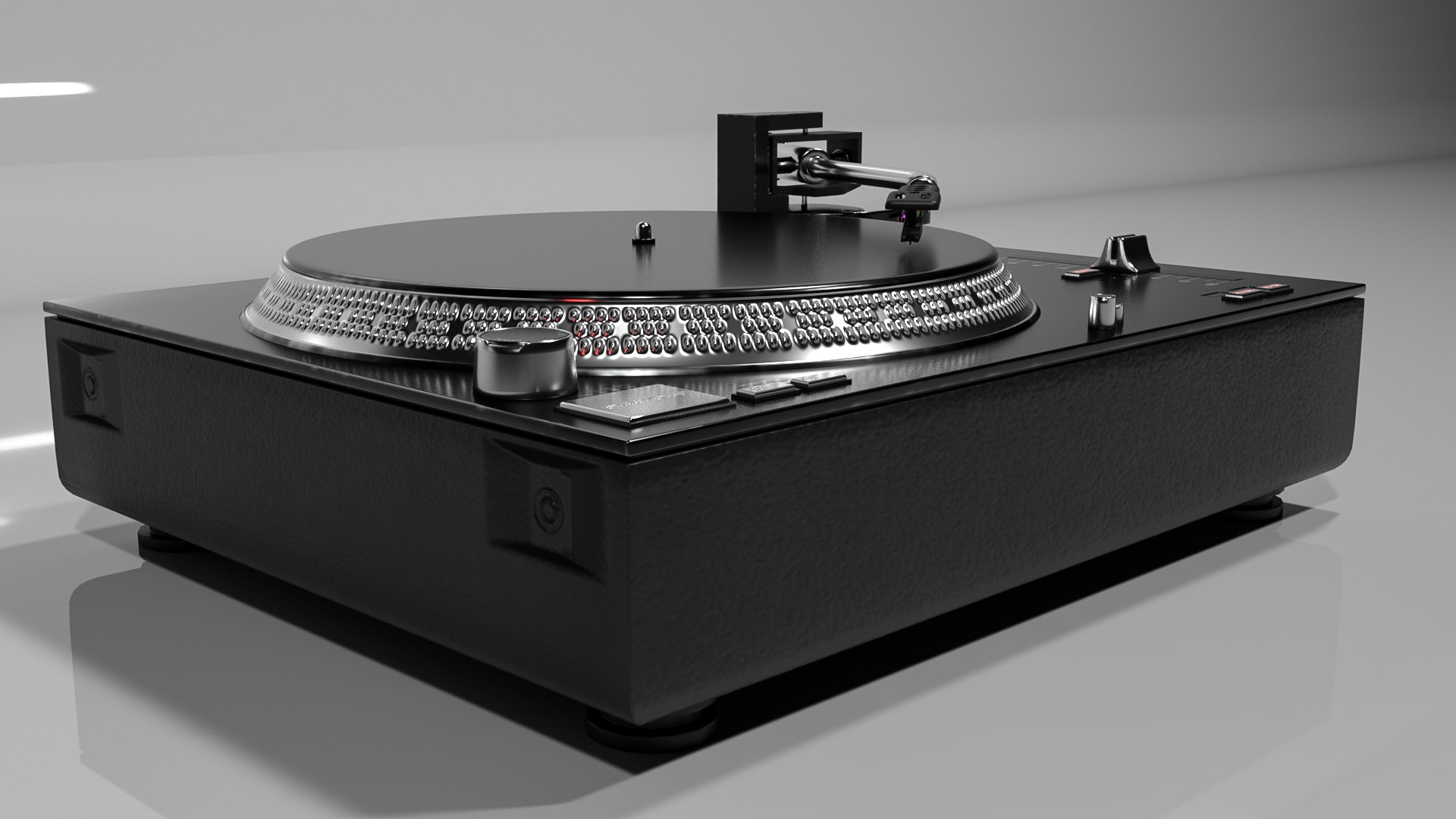 Turntable Vinly Record Player 3D Model - TurboSquid 1723278