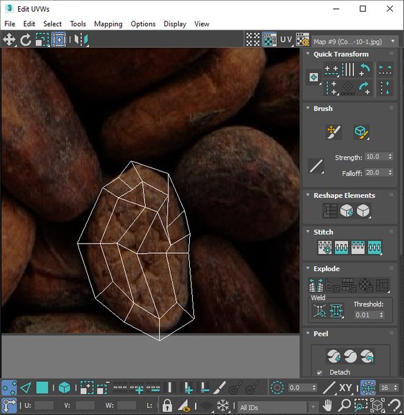 Cocoa Beans 3D model - TurboSquid 1856667
