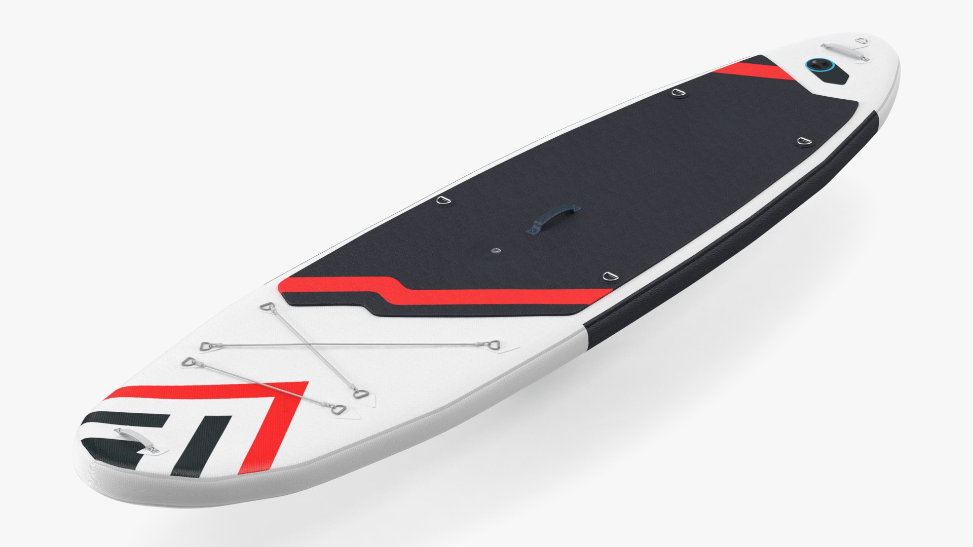 Windsurf SUP Red 3D model - TurboSquid 2062288