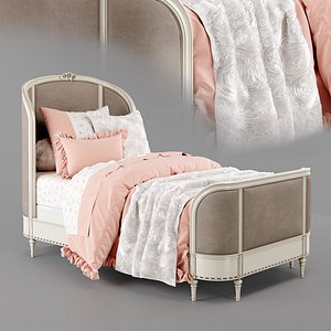 Devyn tufted daybed bed 3D model - TurboSquid 1709829
