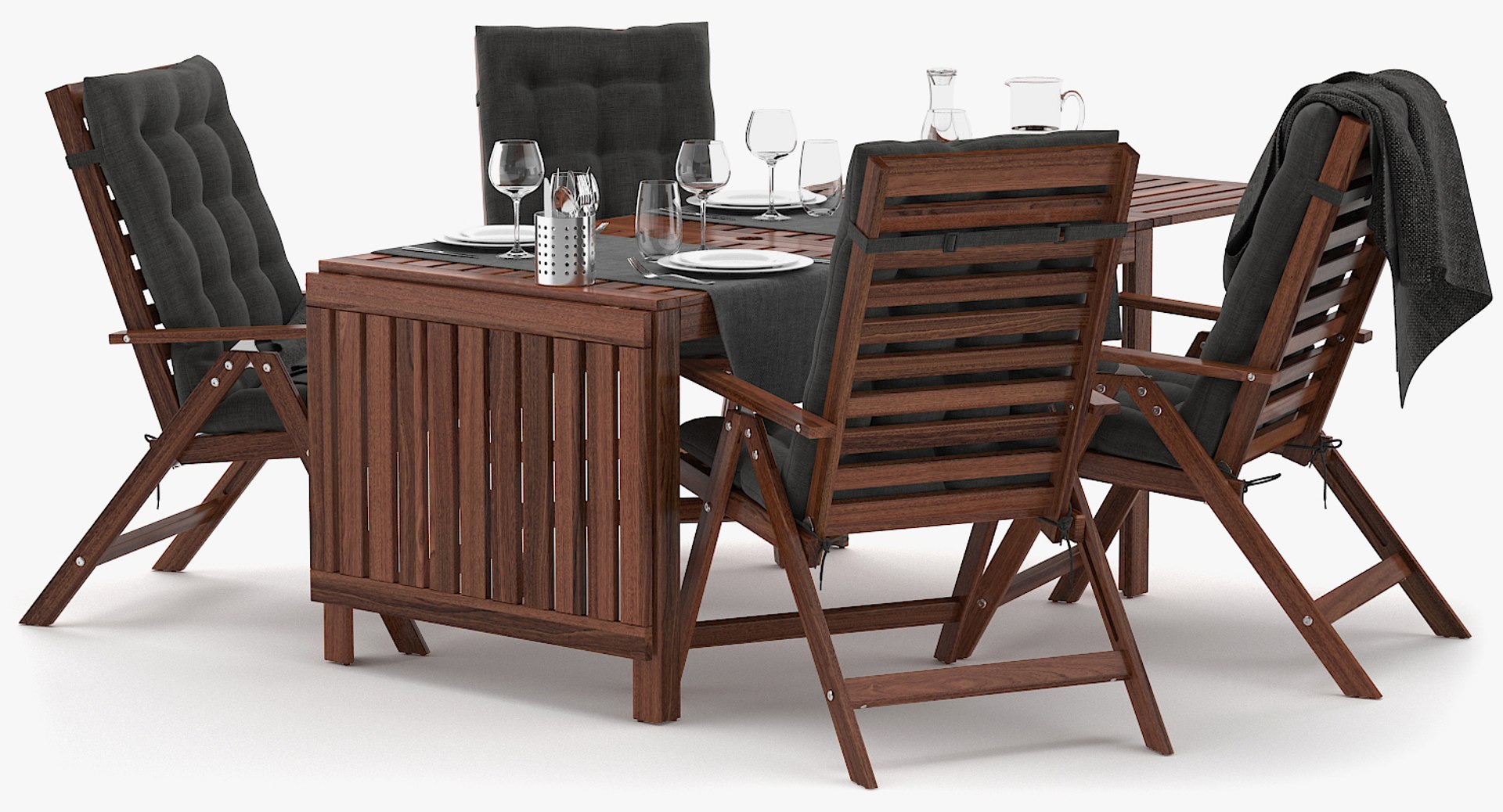 3D Ikea Table Applaro Model - TurboSquid 1286805