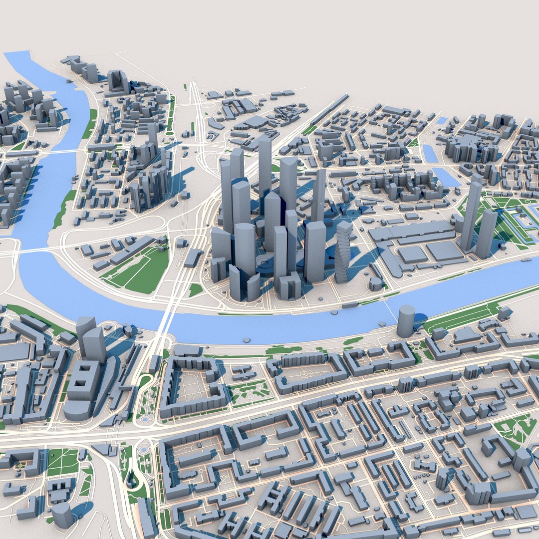 3D Federation Tower Mercury City Tower Moscow Russia - TurboSquid 2359326