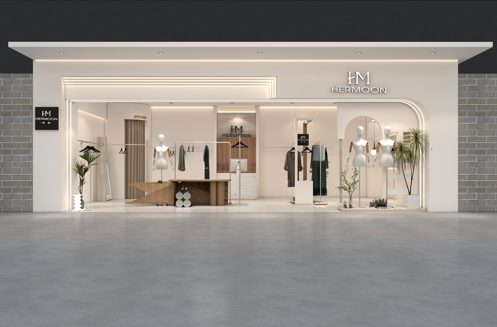 Clothing Store 3D Model - TurboSquid 2437572