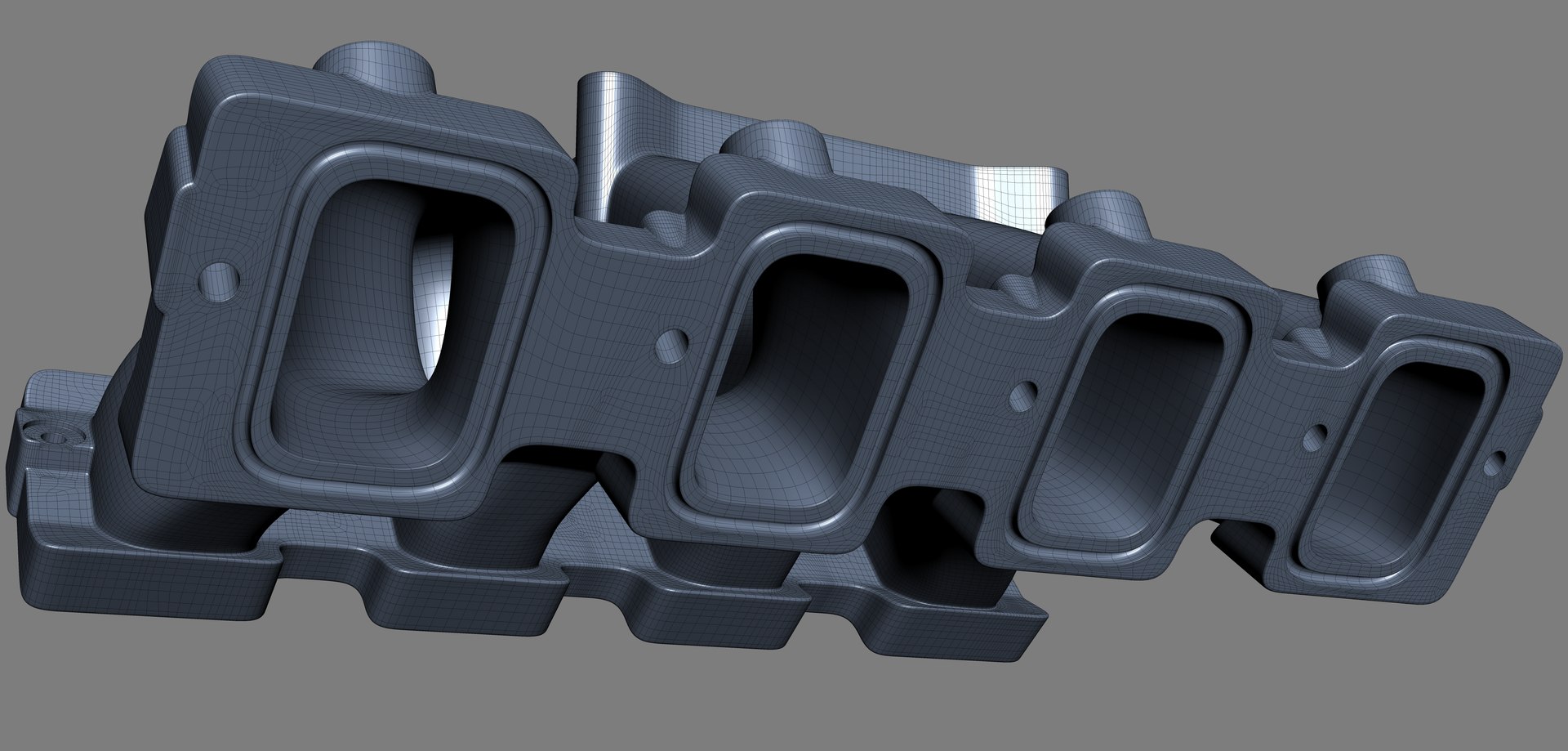 Gm Lsx-ls7 Carburetor Intake 3d Model