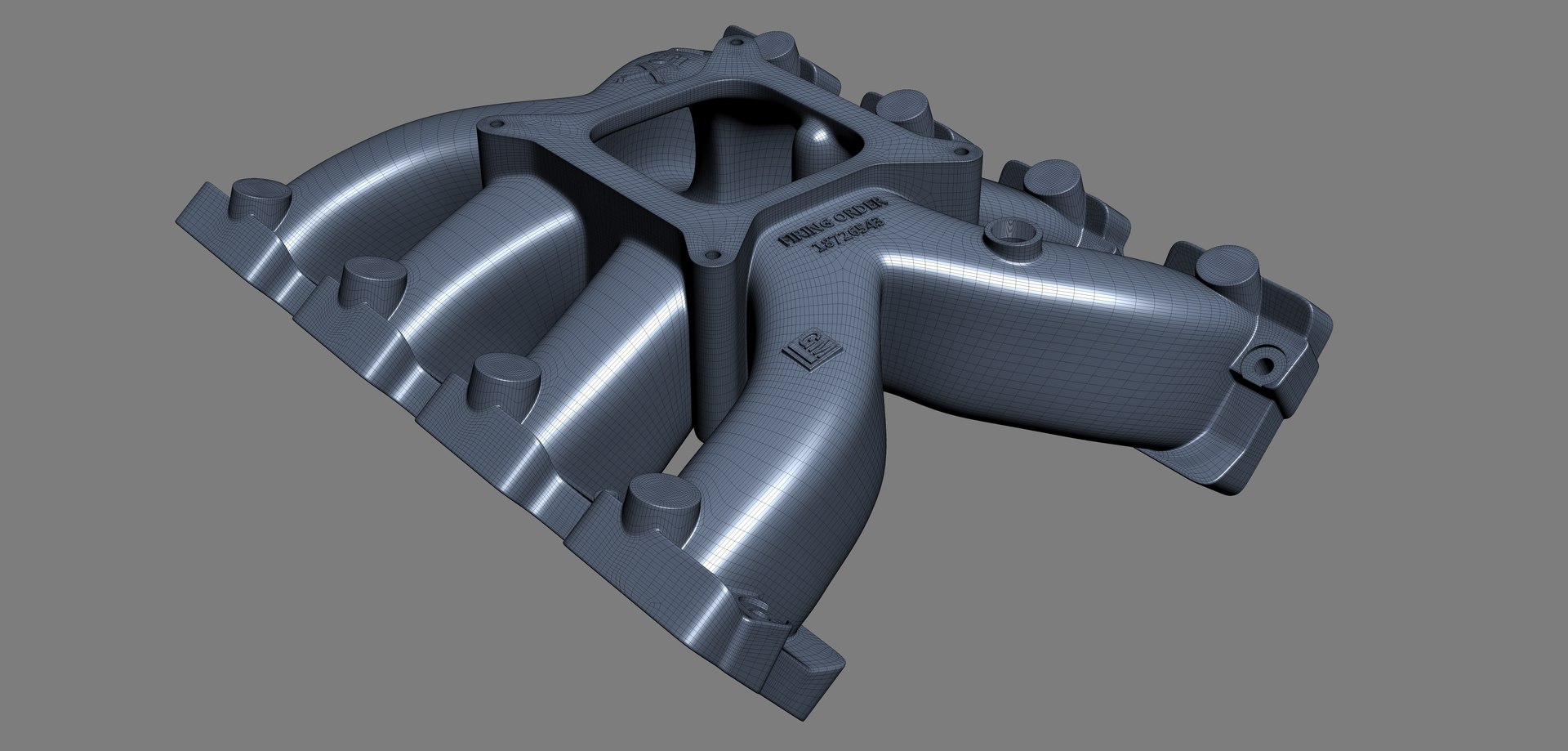 Gm Lsx-ls7 Carburetor Intake 3d Model