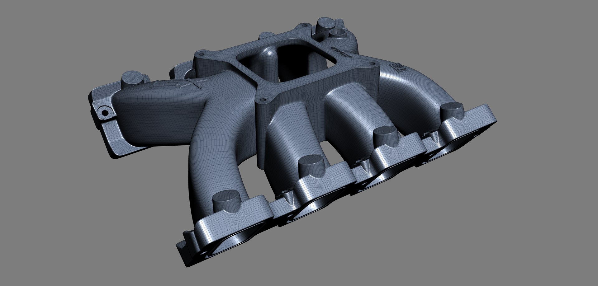 Gm Lsx-ls7 Carburetor Intake 3d Model