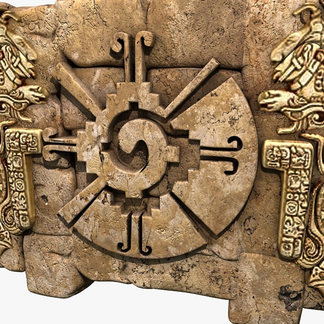 Aztec Artifact 3d Model