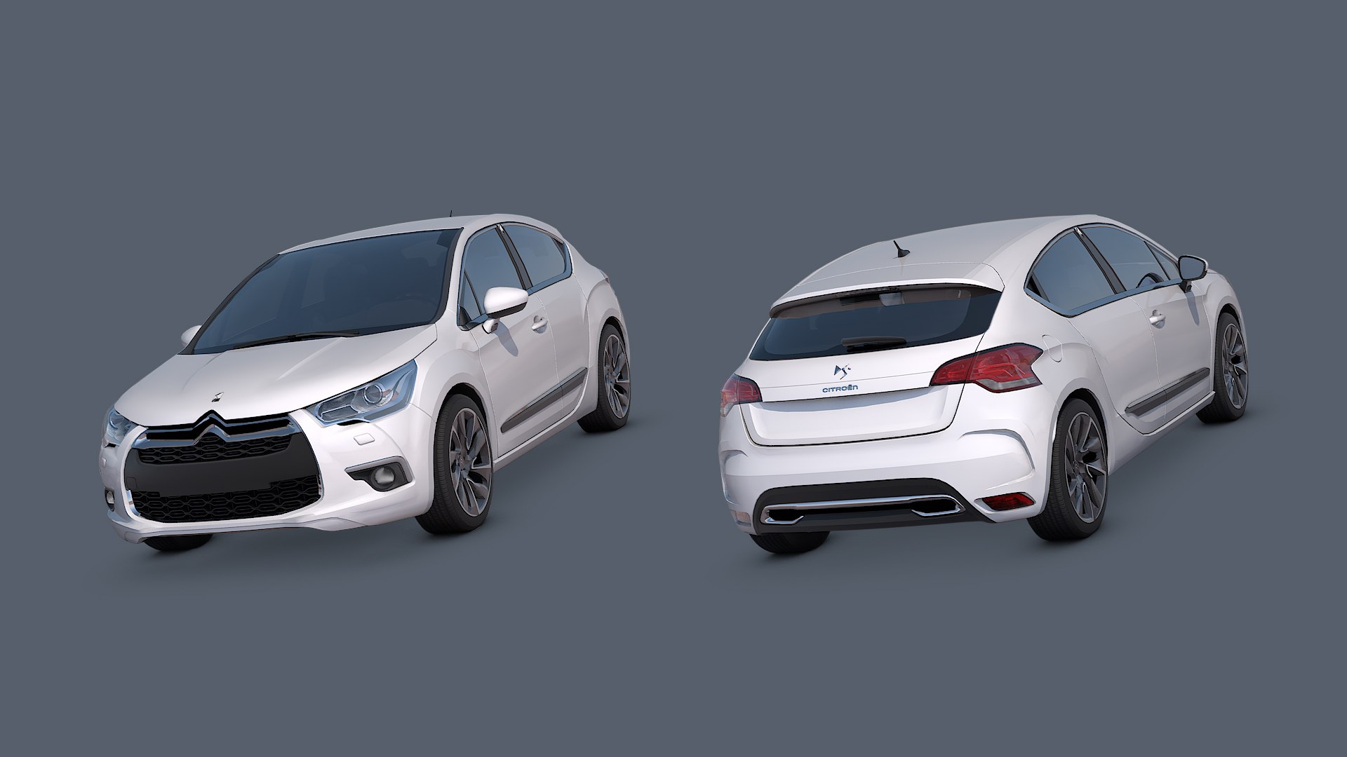 Citroen DS4 Model - TurboSquid 2395669