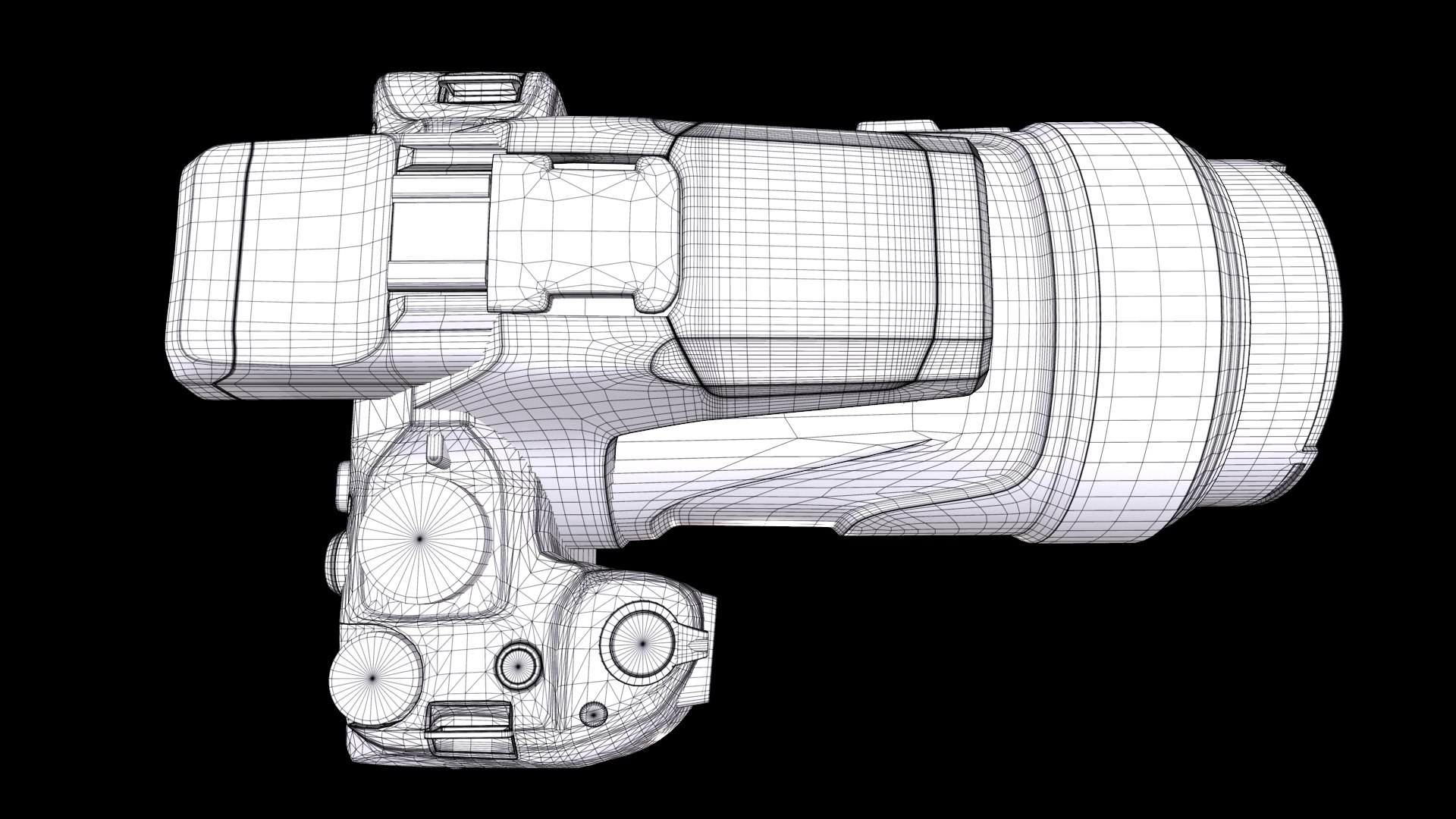 3D Model Nikon Coolpix P1000 Appareil Photo Bridge - TurboSquid 2235655