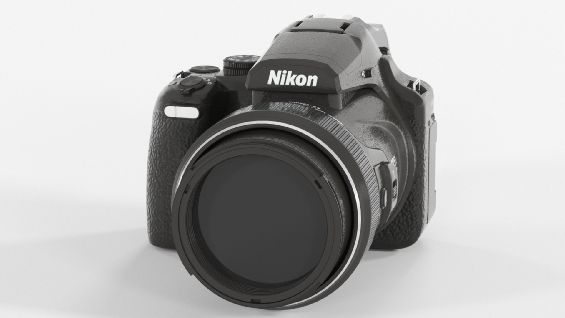 3D Model Nikon Coolpix P1000 Appareil Photo Bridge - TurboSquid 2235655