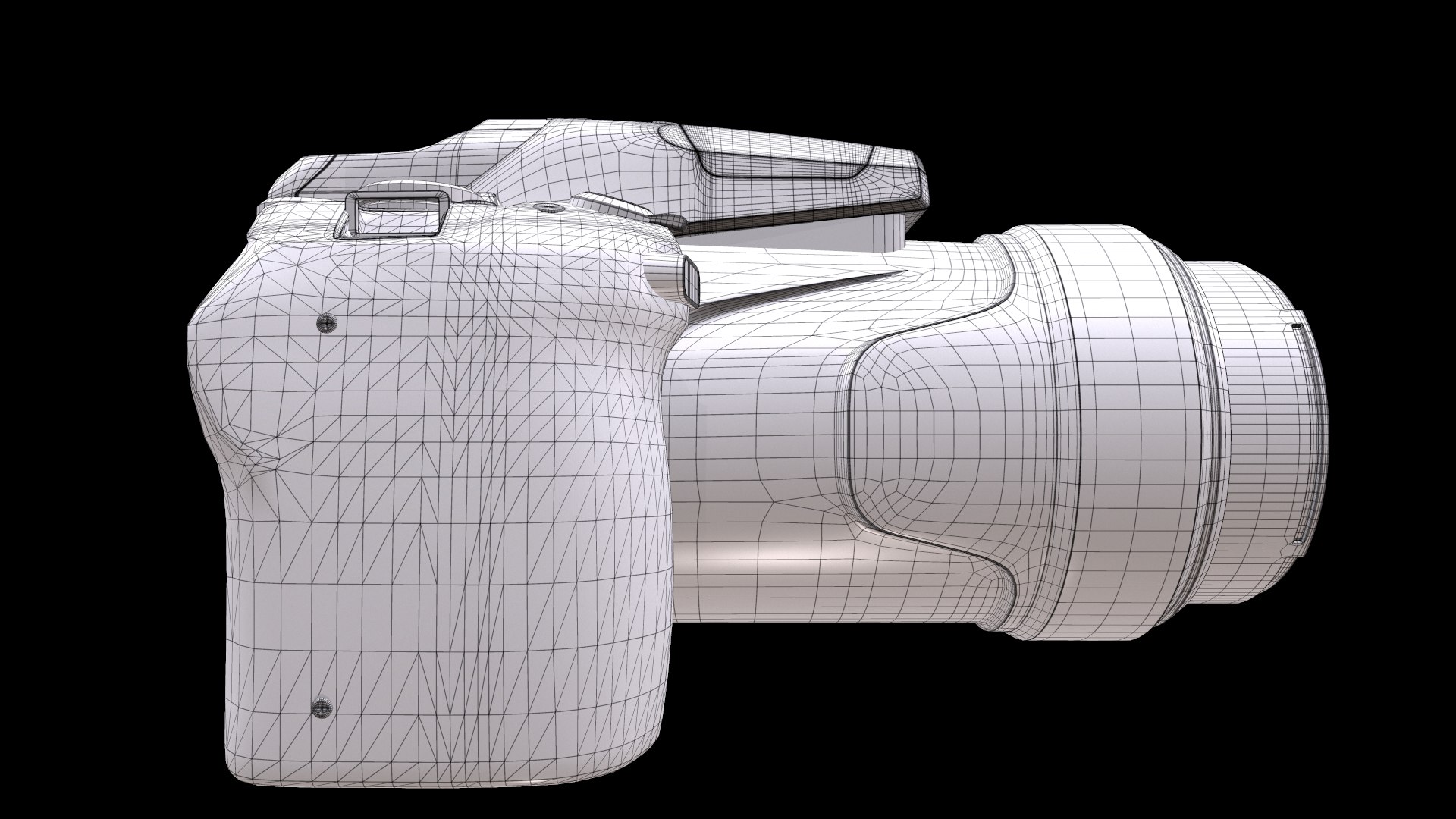 3D Model Nikon Coolpix P1000 Appareil Photo Bridge - TurboSquid 2235655