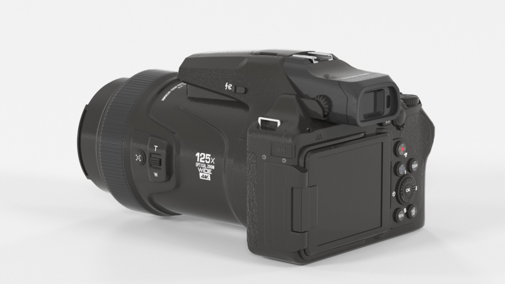 3D Model Nikon Coolpix P1000 Appareil Photo Bridge - TurboSquid 2235655