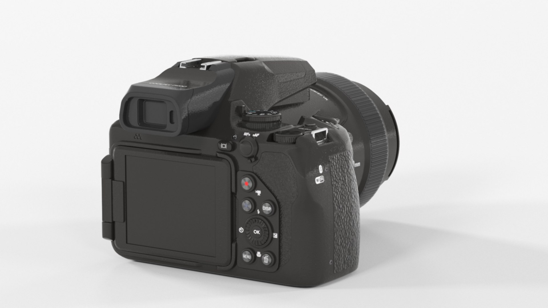 3D Model Nikon Coolpix P1000 Appareil Photo Bridge - TurboSquid 2235655