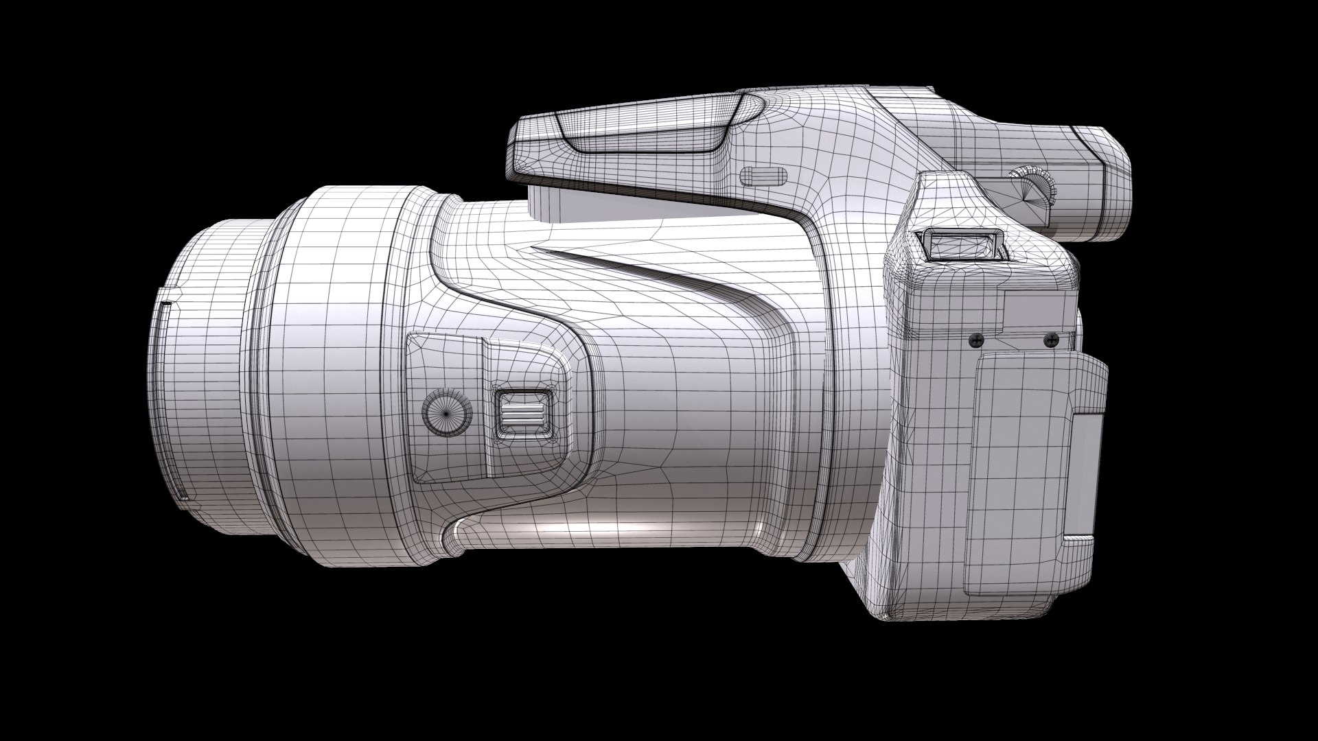 3D Model Nikon Coolpix P1000 Appareil Photo Bridge - TurboSquid 2235655