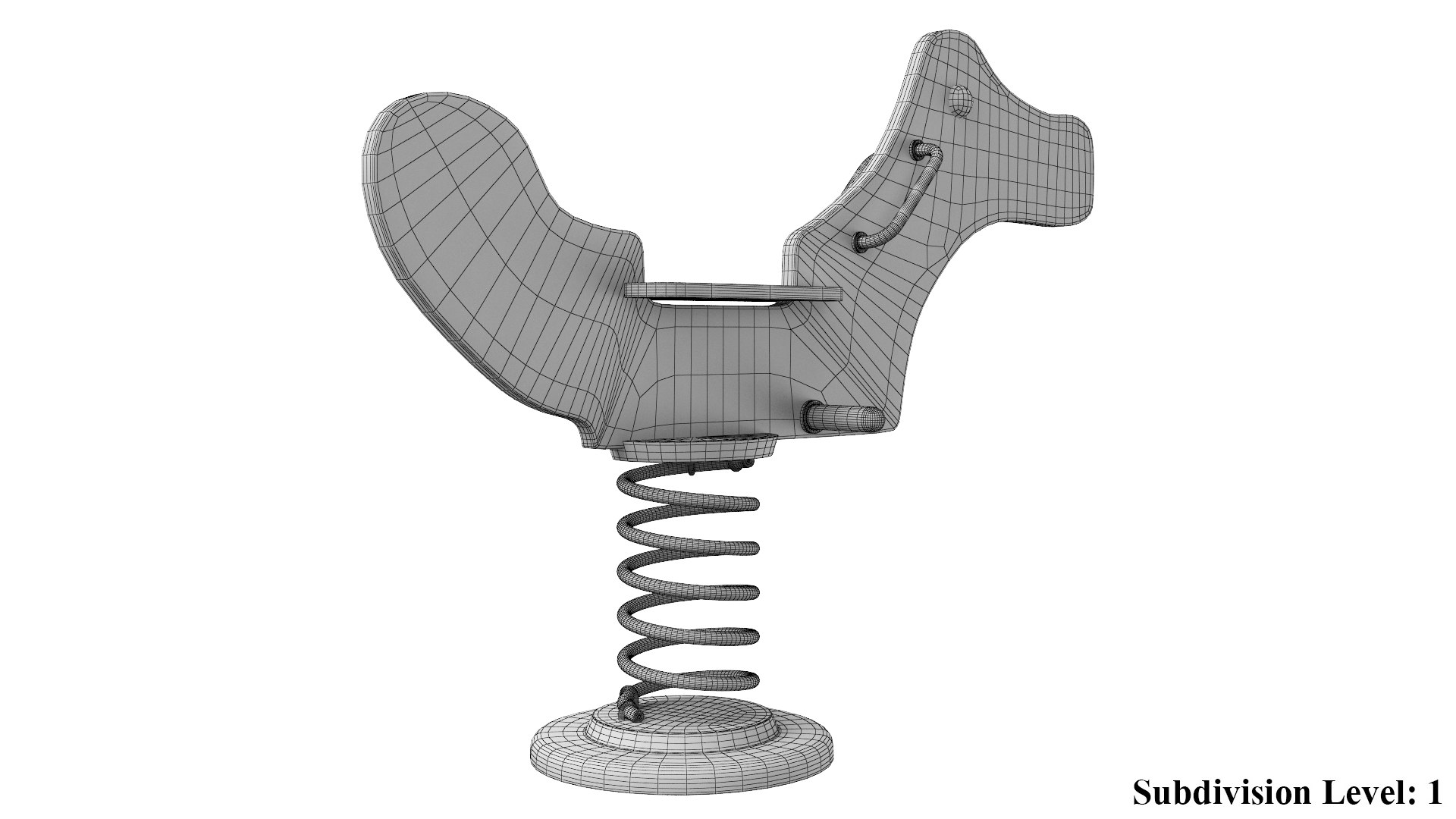 3D Spring Rocker Model - TurboSquid 1467892