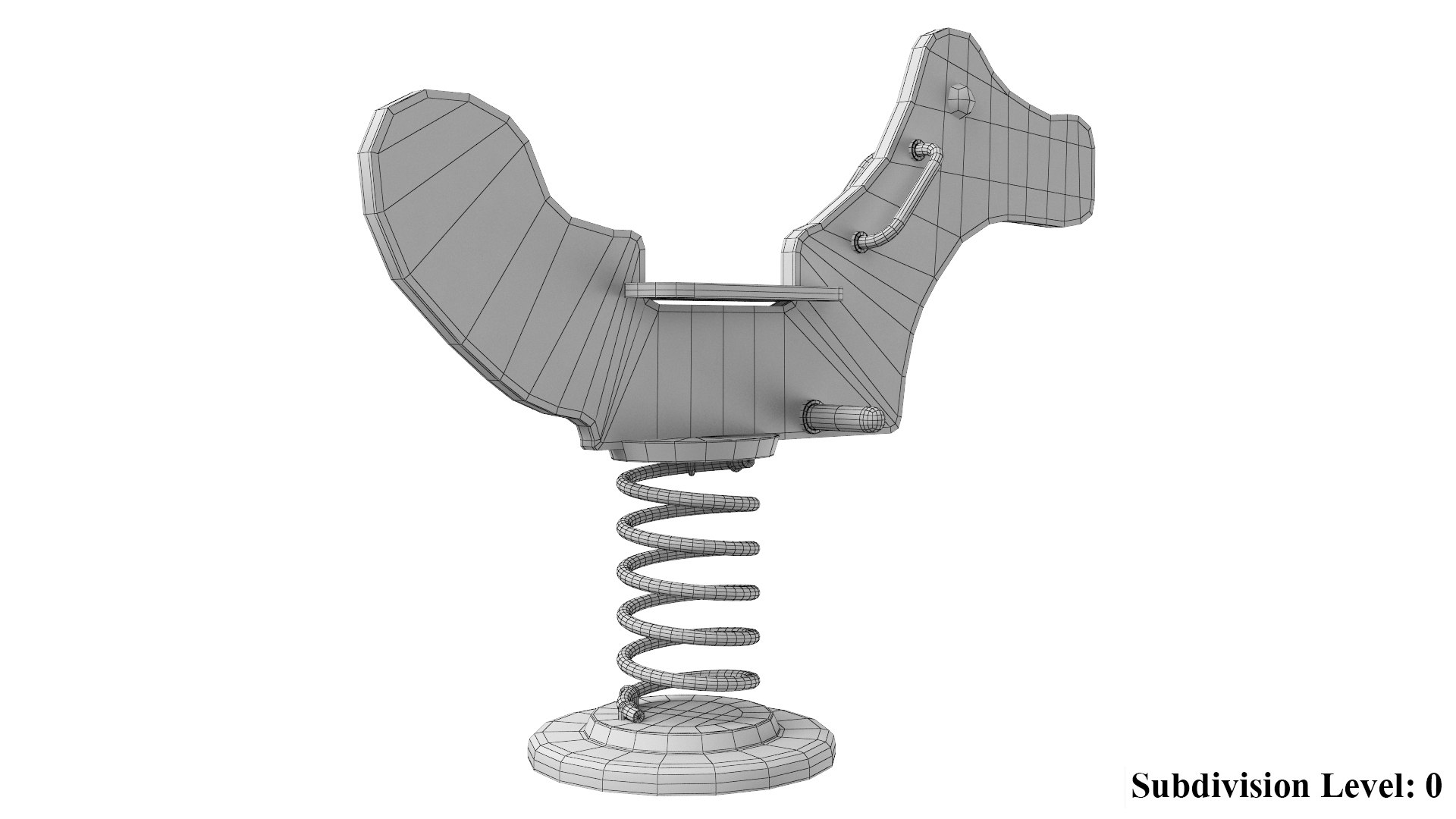 3D Spring Rocker Model - TurboSquid 1467892
