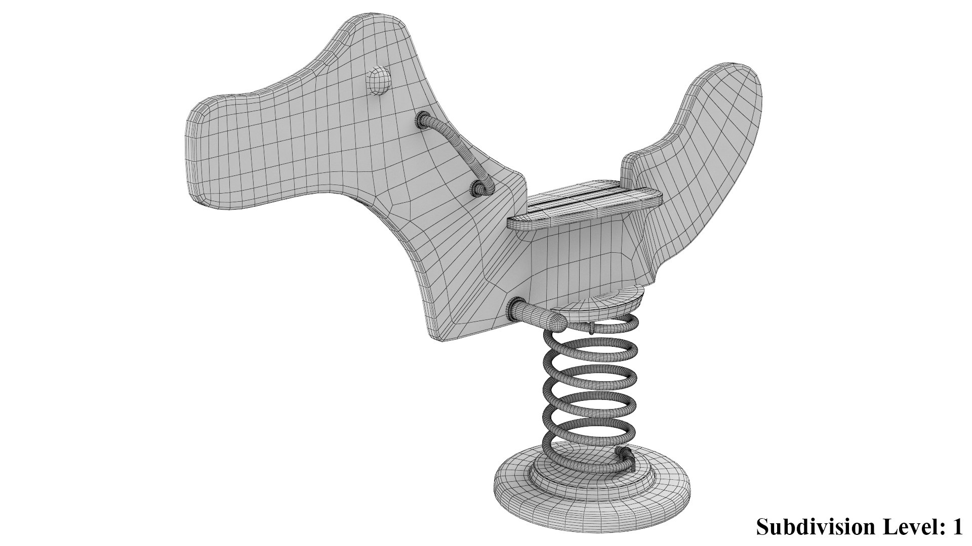 3D Spring Rocker Model - TurboSquid 1467892