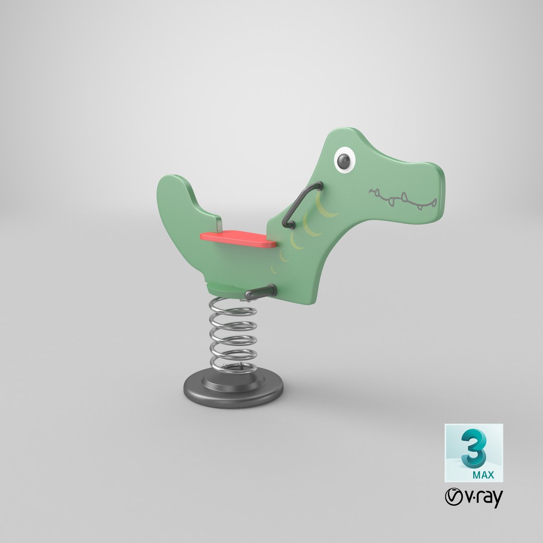 3D Spring Rocker Model - TurboSquid 1467892