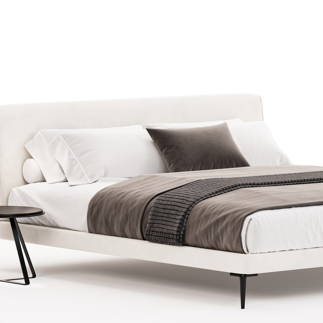 3D BoConcept Arlington Bed Model - TurboSquid 2232136