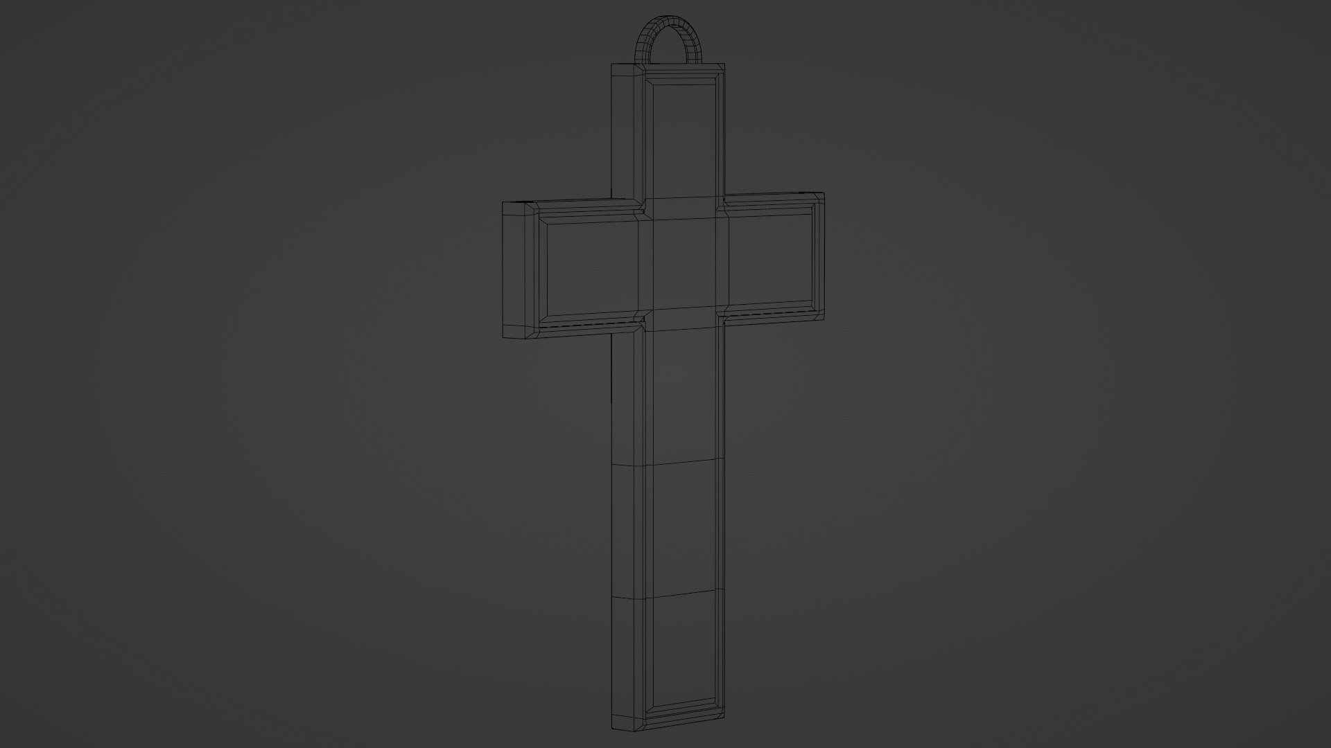 3D Cross with Stone 3D Print - TurboSquid 1879584