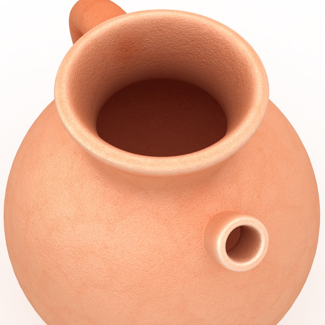 3d water pot 2 model