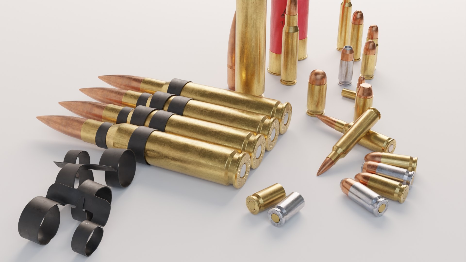 3D Ammo Pack Model - TurboSquid 2026534